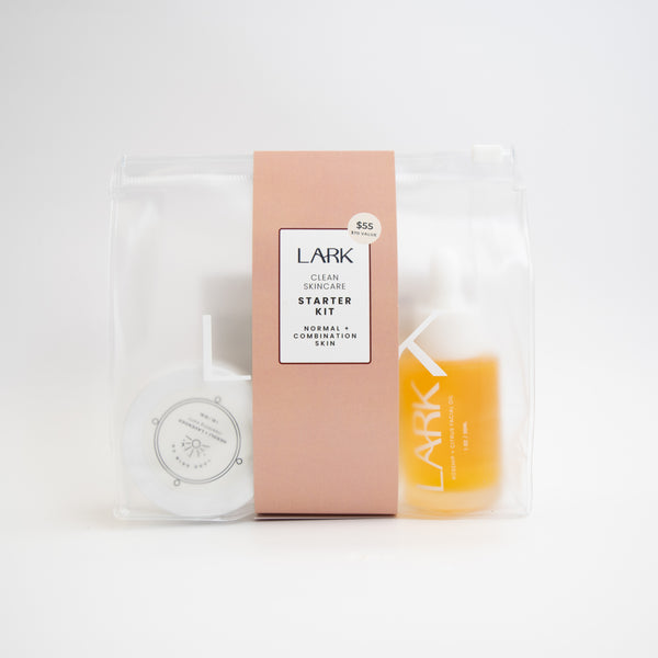 Skincare Starter Kit for Normal/Combination Skin by LARK Skin Co